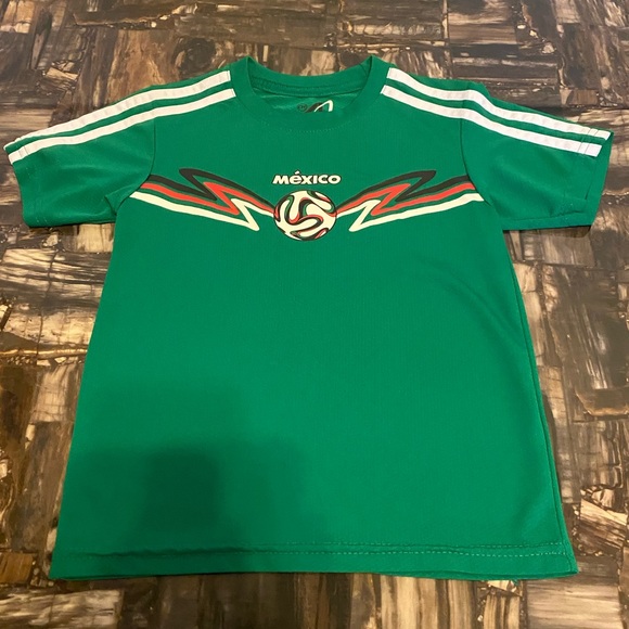 Shirts & Tops | Mexico Boys Jersey Soccer Shirt | Poshmark